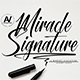Miracle Signature, Fonts | GraphicRiver